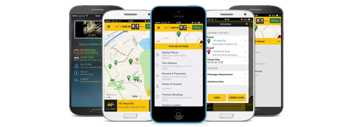 screens - Magnum Whiteline Taxis